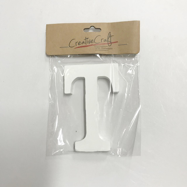Craft Wood Letter “T” – Party House – For all Your Party Needs